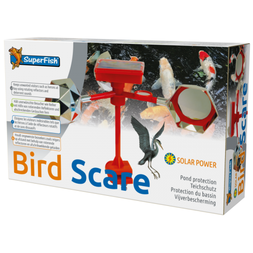 Materiel pour bassin exterieur - SF BIRD SCARE ROUGE SOLAR POWER