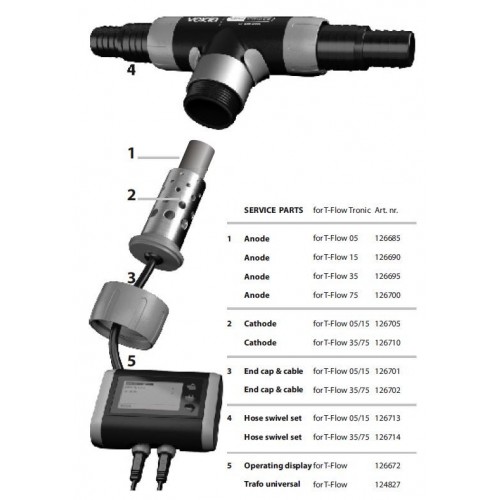 Fin de série - T-Flow Tronic 05 - Bassin de Jardin 126651