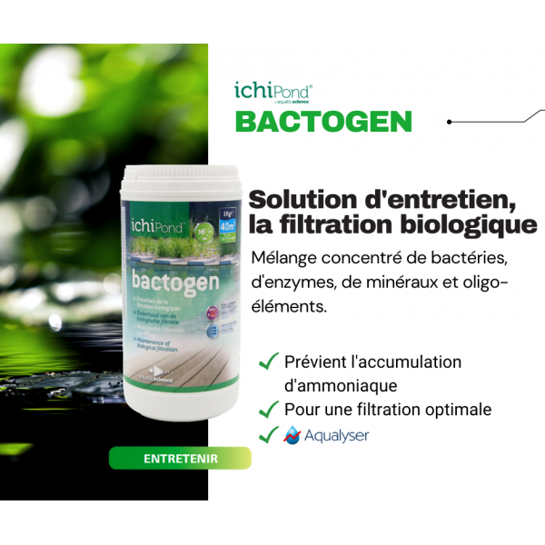 Traitement de l eau - Bactogen 200 m3 - aquatic_science