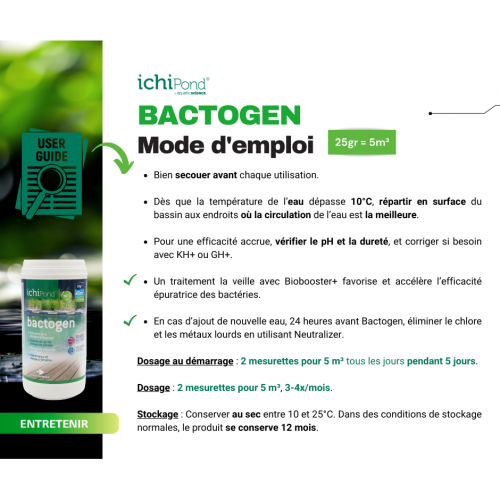 Traitement de l eau - Bactogen 40000 - aquatic_science