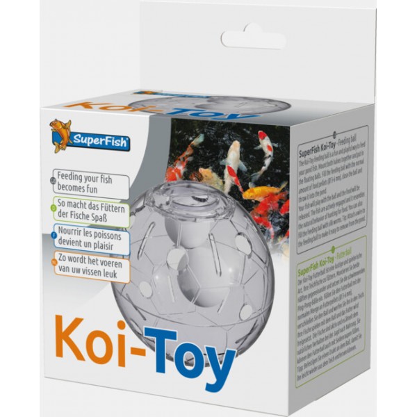 Distributeur nourriture poisson - Nourrisseur SUPERFISH KOI TOY
