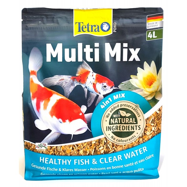 Tretra Pond nourriture pour poisson de bassin - TETRA POND MULTIMIX 4L